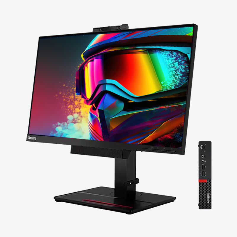 Pack CPU + Monitor Lenovo / Lenovo Thinkcentre M920Q / Intel Core i5 8